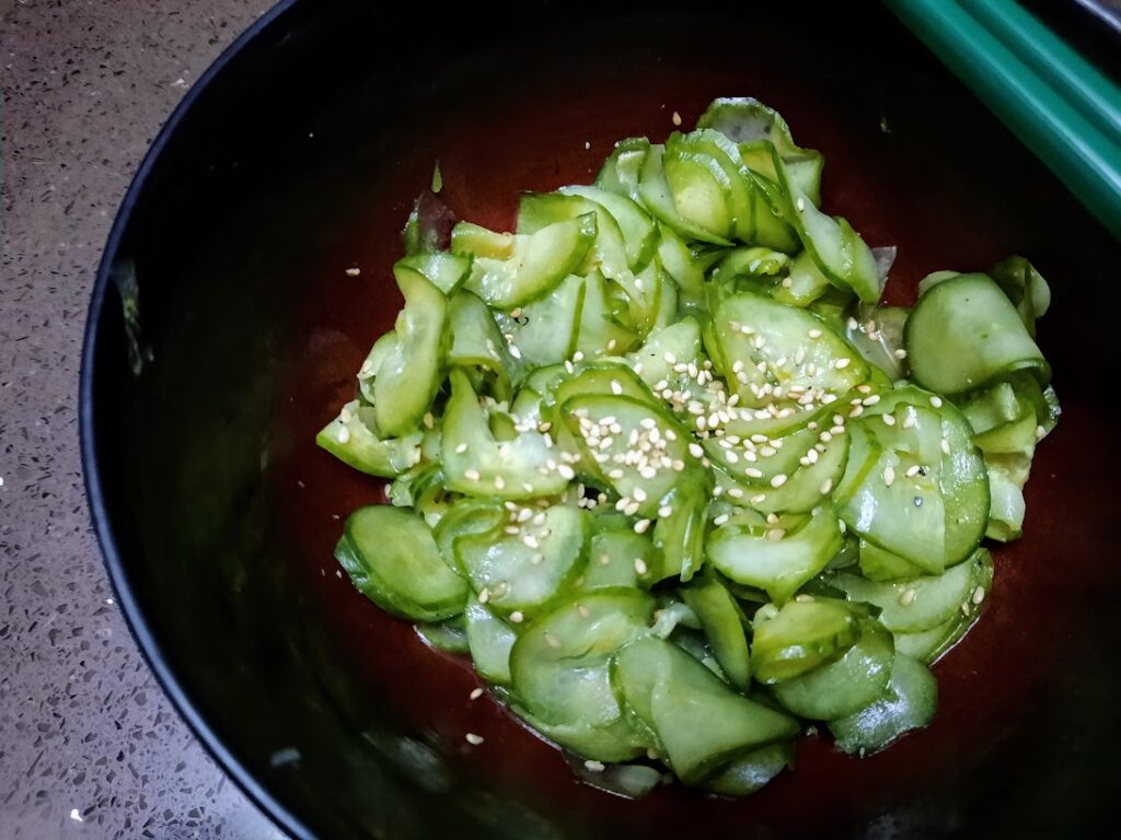 Easy Sunomono Cucumber Salad - Home Cooked Feast